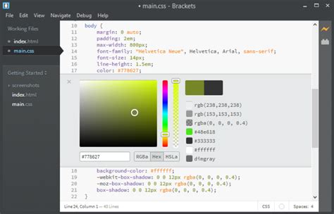 Adobe Brackets Is A Powerful Source Code Editor For The Web