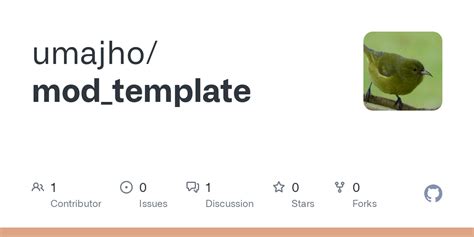 Github Umajhomodtemplate