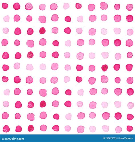 Set Of Watercolor Blobs Isolated On White Background Vector Illustration Stock Vector