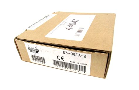 NEW SEALED AUTOMATION DIRECT D3 08TA 2 OUTPUT MODULE D308TA2 SB