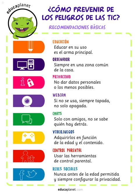 Infografia Recomendaciones Para El Buen Uso De Las Ti