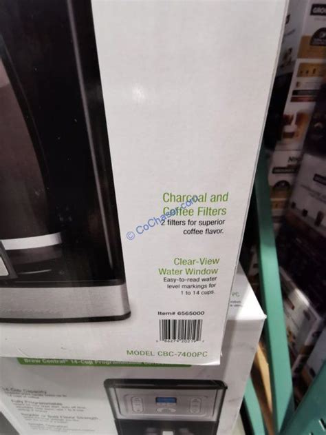 Costco 6565000 Cuisinart Brew Central 14 Cup Programmable Coffee Maker