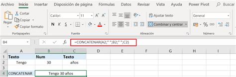 Cómo usar la función CONCATENAR Microsoft Excel Aglaia