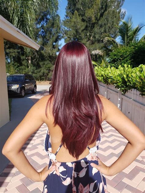 Red Violet Hair