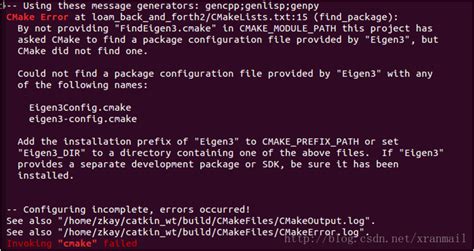 By Not Providing Findeigen3cmake解决方法by Not Providing Find Csdn博客
