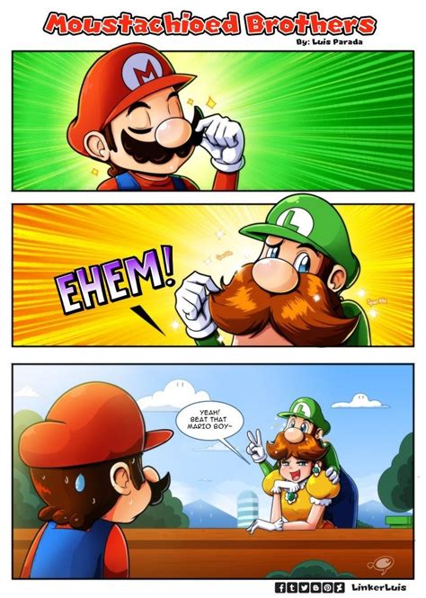 Luigi Has It Better Mario Funny Mario Comics Mario Memes