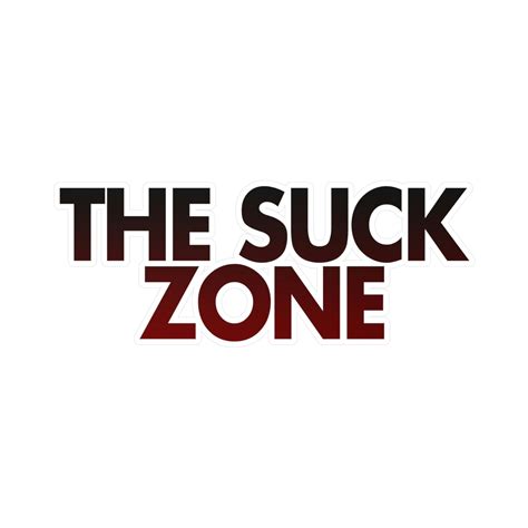 The Suck Zone Vinyl Decal Helicity Designs The Suck Zone Vinyl Decal Helicity Designs