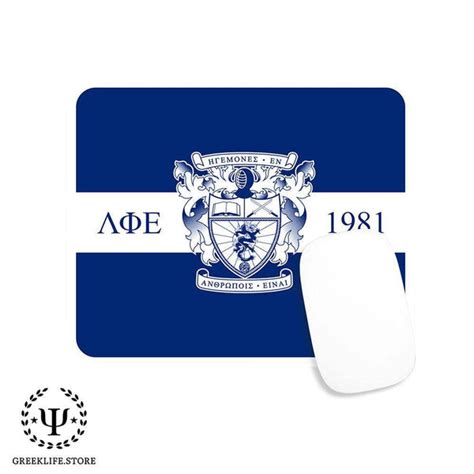 Lambda Phi Epsilon Mouse Pad Rectangular — Greeklifestore