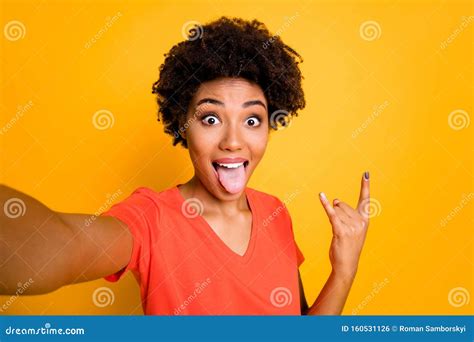 Photo Of Attractive Cheerful Sweet Pretty Curly Trendy Wavy Foolish