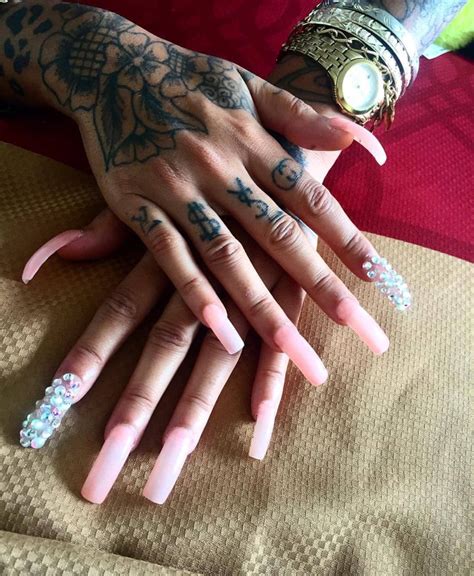 Long Ghetto Nail Designs Atika Nanda