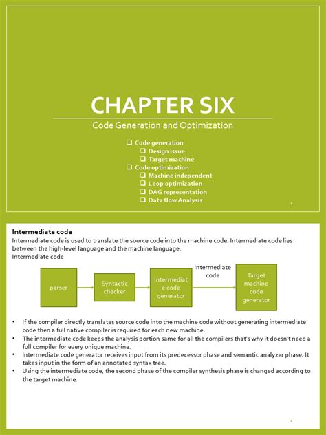 Code Generation And Optimization Techniques Pdf Compiler Program