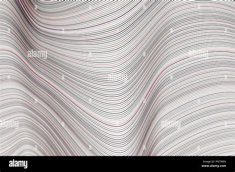 Abstract Conceptual Geometric Line Curve And Wave Pattern Good For Web Page Graphic Design