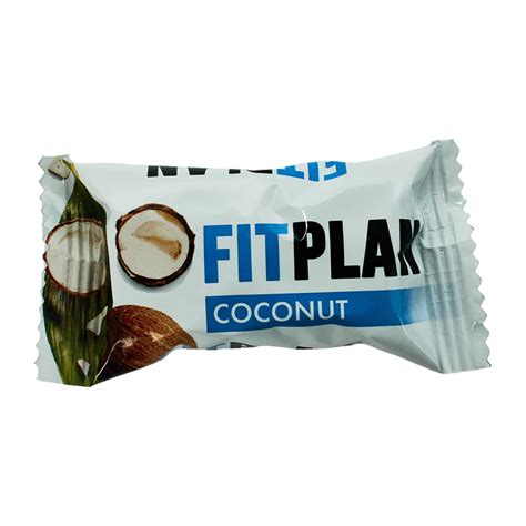 Fit Plan цукерки мюслі з кокосом частково глазуровані Rif