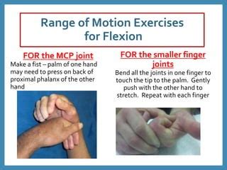 Motion Is Lotion The Importance Of Hand And Face Exercises And Protection PPT