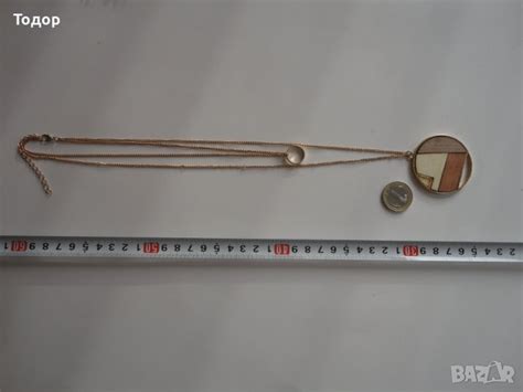 Страхотно позлатено колие гердан 20 в Колиета медальони синджири в гр Перник Id43242295