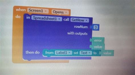 Creating List From A Row Of Spreadsheet Component Questions About