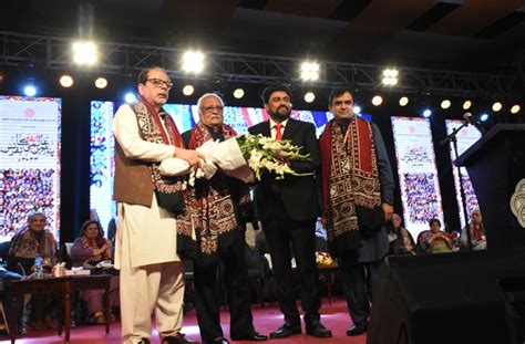 Governor Sindh Kamran Khan Tessori President Karachi Arts Council