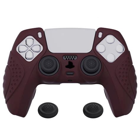 Ds5 Dualsense Controller Sure Grip Silicone Glove With Black Joystick