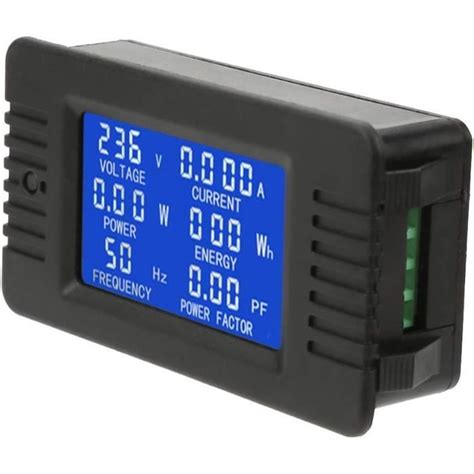 Voltmetre Amperemetre Tension Ampèremètre Testeur Wattmetre Pzem 022