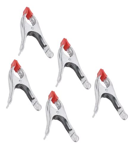 Uma Braçadeira 5 Peças Em Forma De Mola Clipe De Carpintar Parcelamento Sem Juros