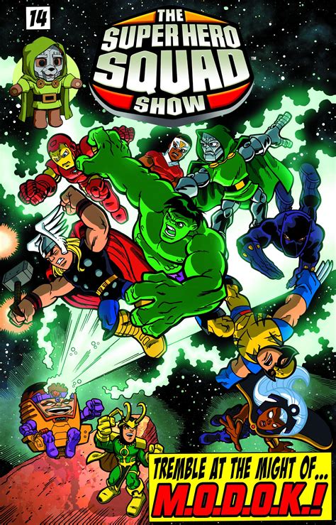 Black Panther Must Save The Super Hero Squad From Modok Comic Vine