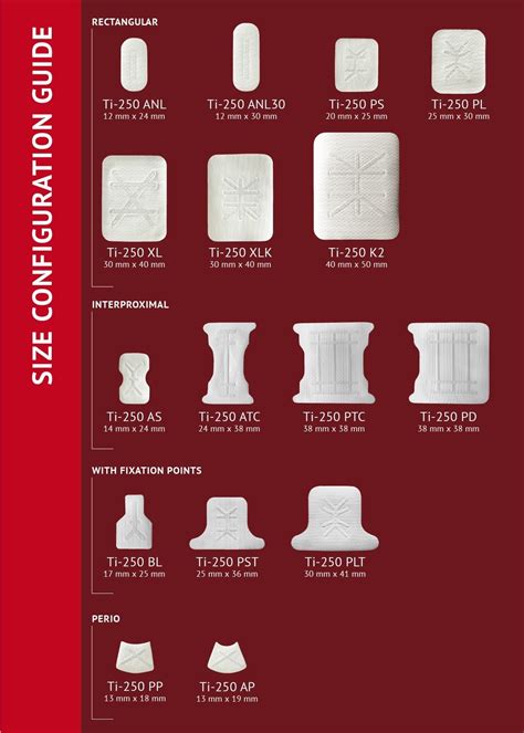 Cytoplast™ Ti 250 Titanium Reinforced Non Resorbable Osteogenics
