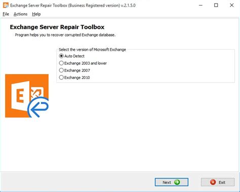Microsoft Exchange Recovery Tool