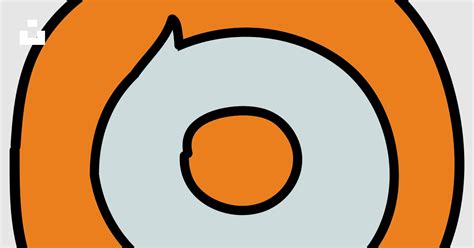 화살표가 있는 주황색과 흰색 원 벡터 Unsplash의 무료 소셜 미디어 이미지