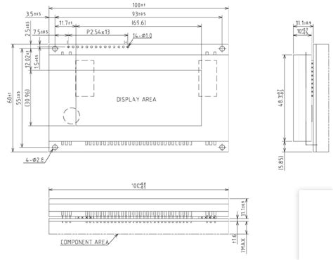 Futaba M Sd Aa X Vfd Display Module For Radio Instruments