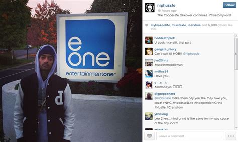 Nipsey Hussle Instagram Quotes Quotesgram
