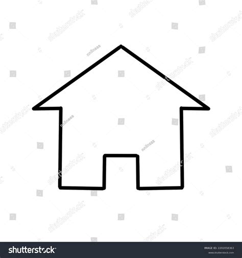 Emoji Symbol Home Stock Illustration 2202058363 Shutterstock