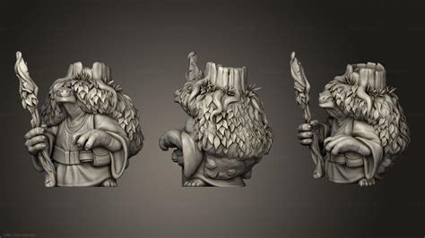 Chibi Funko Turtle Druid Chibi 2283 3d Stl Model For Cnc