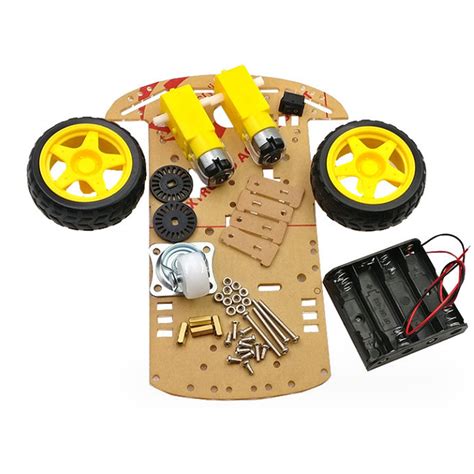 2wd smart car robot chassis kits ชุดรถบังคับ 2 ล้อ ล้ออิสระ พร้อมส่ง