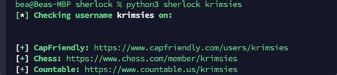 ISSUE Sherlock Stops After Countable Search Issue Sherlock Project Sherlock GitHub