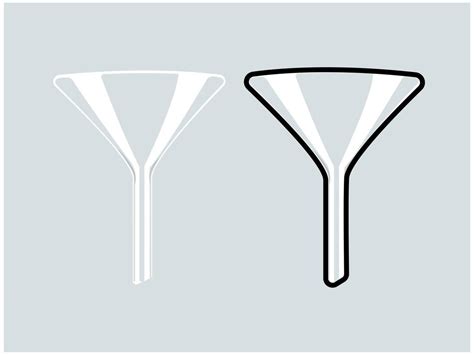 Chemical Funnel Chemistry Funnel 3805199 Vector Art At Vecteezy