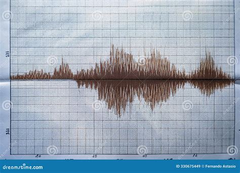 Seismograph Earthquake Map Earthquake Seismic Waves On Seismograph