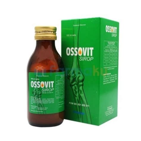 Jual Ossovit Sirup Syrup 100ml Shopee Indonesia