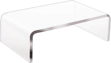 Amazon AMT Premium Acrylic Clear Monitor Stand Laptop PC