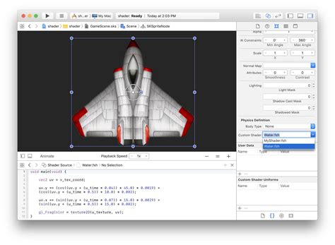 Swift How To Write Opengl Es Fragment Shaders In Xcode Stack Overflow