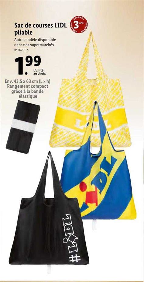 Promo Sac De Courses Lidl Pliable Chez Lidl ICatalogue Fr