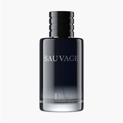 Dior Sauvage Perfume Bottle 3d Turbosquid 1730013