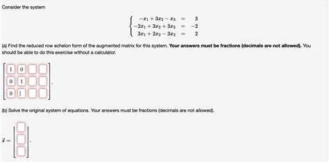 Solved Consider The System