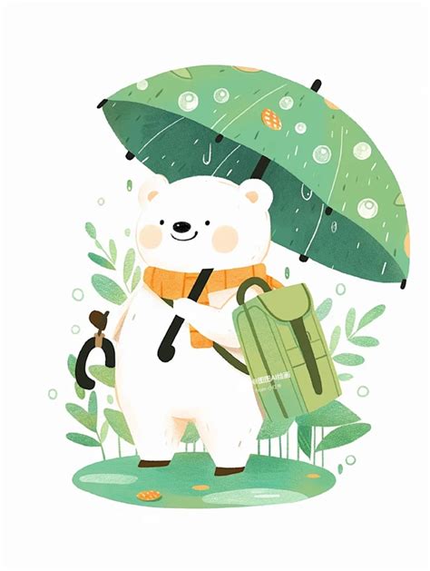 可爱的旅行小熊 花瓣网
