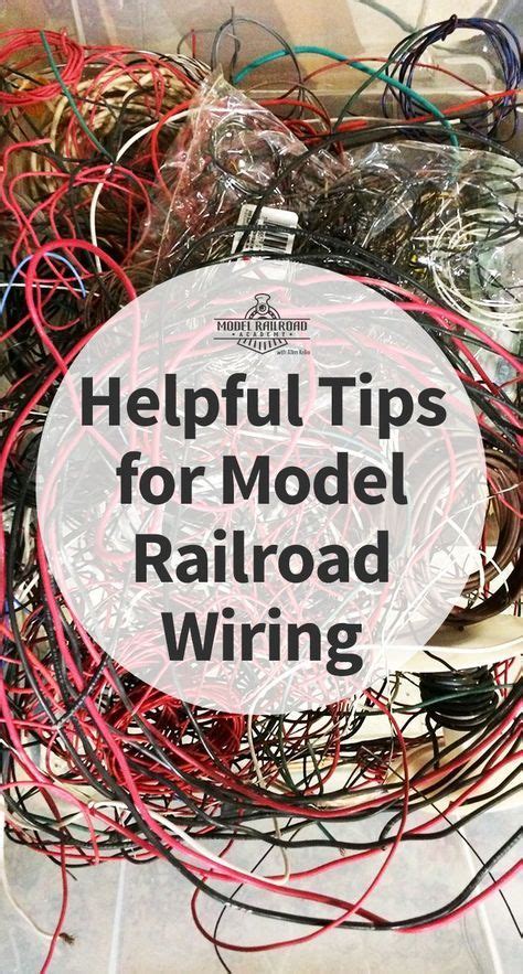 Helpful Tips For Model Railroad Wiring Model Railroad Model Trains Model Train Layouts