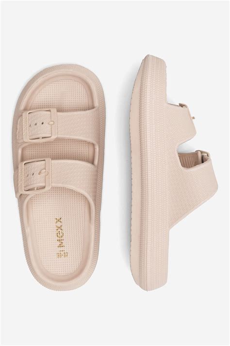 Klapki Mexx MXC007101W Kremowy CCC Eu