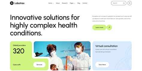 Labotrex WordPress Theme Documentation