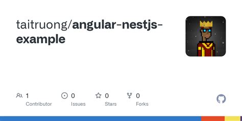Github Taitruongangular Nestjs Example