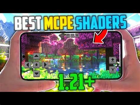 5 BEST MCPE SHADERS 1 21 MINECRAFT PE SHADER 1 21 YouTube