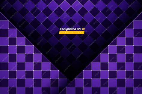 Premium Vector Checkered Pattern Purple Color Background 2