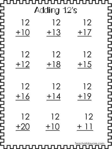 20 Addition Numbers 11 20 Worksheets Worksheets Library